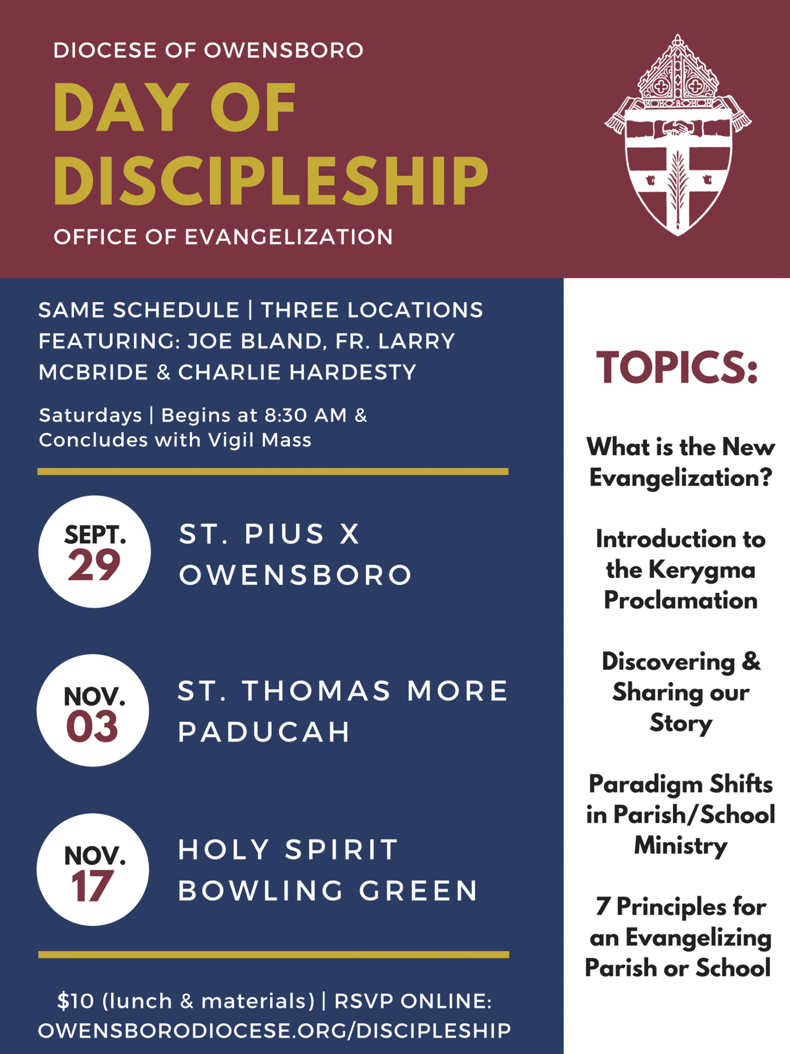 A Day of Discipleship – Diocese of Owensboro