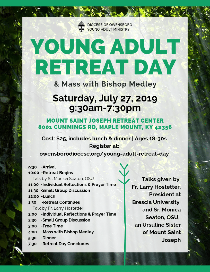 Young Adult Retreat Day_2019flyer – Diocese of Owensboro